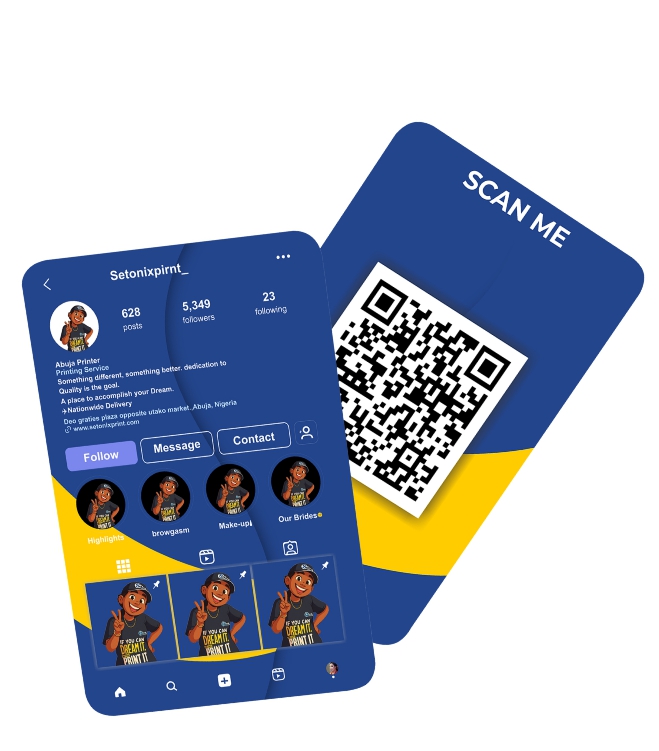 Instagram Card – Setonix Print